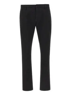 DONDUP Gaubert Slim Fit Pants - Black