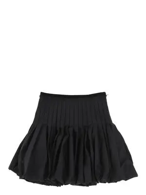 Dior Pleated Mini Skirt - Black