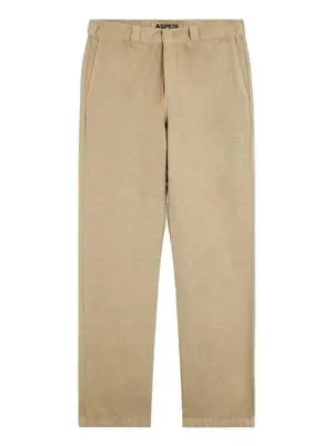 Aspesi Adrien Straight Leg Trousers - Nude