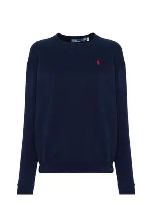 POLO RALPH LAUREN Polo Ralph Lauren Crewneck Sweatshirt With Embroidered Pony Logo