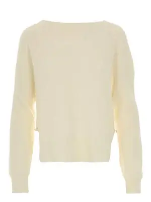Liu Jo Ribbed Crew Neck Sweater - Nude