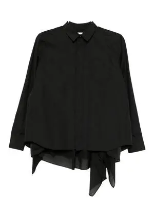 SACAI Sacai Long Sleeve Shirt With Lapels And Pockets
