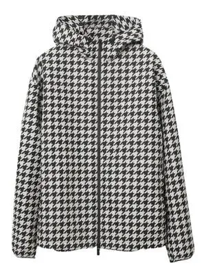 Burberry Equestrian Knight-print Hooded Jacket - White