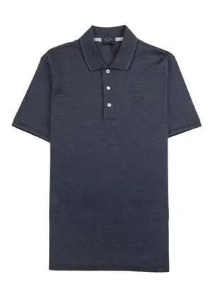 PAUL  SHARK Lapel Polo Shirt - Black