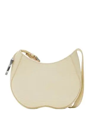 Burberry Small Chess Zipped Shoulder Bag - Pearly