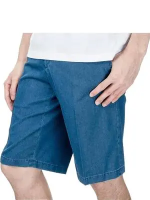 PAUL  SHARK Paul & Shark Straight Denim Shorts - Blue