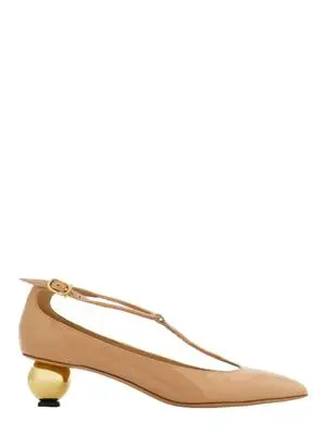 SALVATORE FERRAGAMO Salvatore Ferragamo Ball-Heel T-Strap Pumps