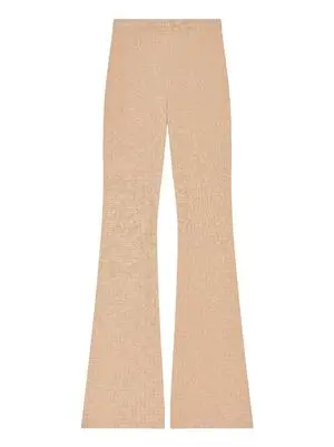 Givenchy 4g Jacquard Flared Trousers - Brown