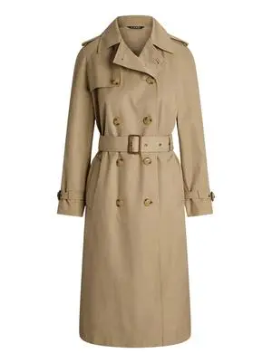 RALPH LAUREN Ralph Lauren Double Breasted Belted Trench Coat