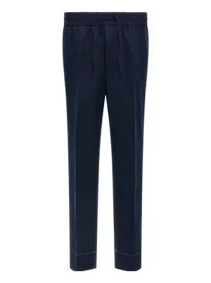 Brioni Brioni Asolo Tailored Fit Pants Blue