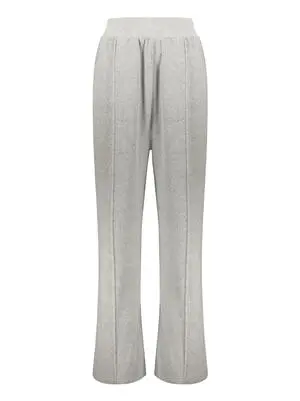 Kenzo Elastic-waist Straight-leg Pants - Gray