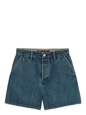 JIL SANDER Denim Shorts - Blue