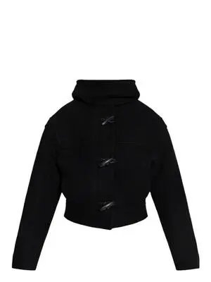 Jacquemus The Cabana Duffle Coat - Black