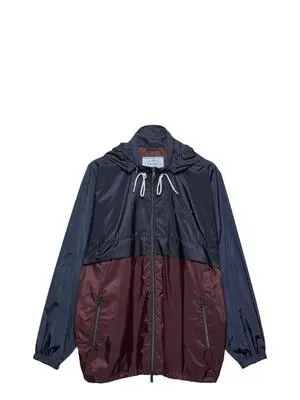 PRADA Prada Zip-Up Blouson Jacket With Logo Detail