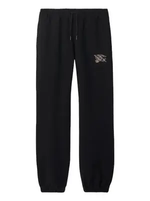 BURBERRY Burberry Embroidered Cotton Sweatpants
