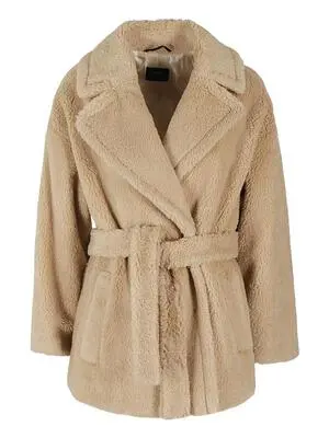 MAX MARA Weekend Max Mara Long-Sleeved Belted Lapel Jacket