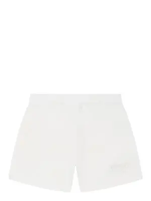 Fendi Elastic Waist Shorts - White