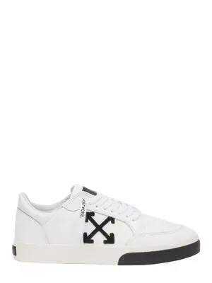 Off-White Vulcanized Low Top Sneakers - White