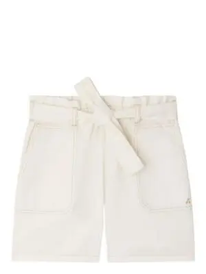 Bonpoint Lorrie Drawstring Shorts - White