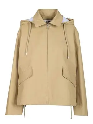 Loewe Long Sleeve Hooded Jacket - Beige