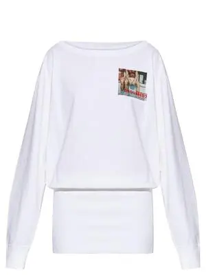 Dsquared2 X Tom Bianchi Mini Dress - White