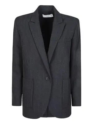 IRO PARIS Bonna Single Breasted Jacket - Black