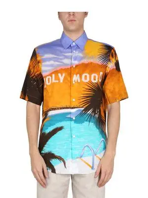 Etro Short-sleeved Buttoned Shirt - Multicolor