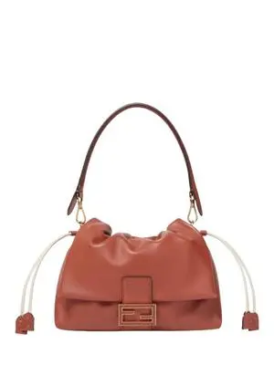Fendi Fendi Mamma Baguette Medium Shoulder Bag Brown
