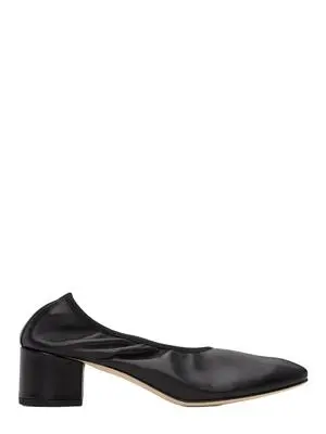 AeydĒ Round Toe High Heel Pumps - Black