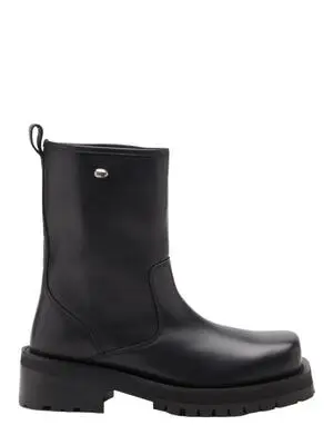 DIESEL® D-texan Square-toe Boots - Black
