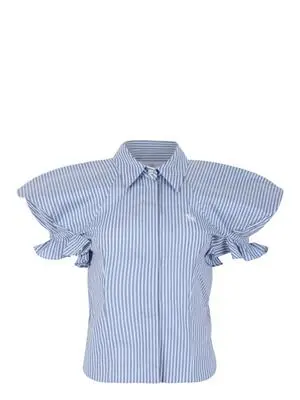 VIVIENNE WESTWOOD Vivienne Westwood Striped Shirt With Logo Embroidery No