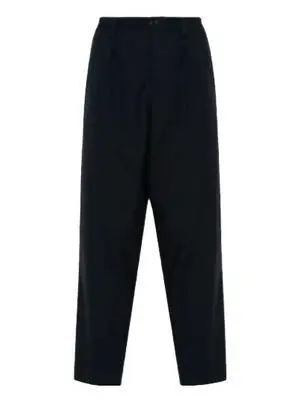 Marni Straight-leg Cropped Trousers - Black