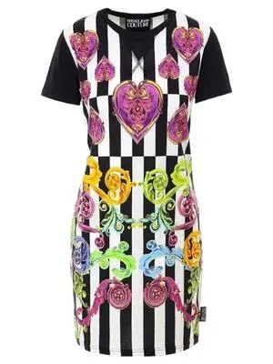 Versace Printed Dress - Multicolor