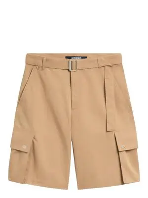 Jacquemus Le Cargo Bermuda Shorts - Camel