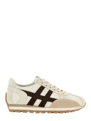 Hogan 86er Low-top Sneakers - Ivory Brown