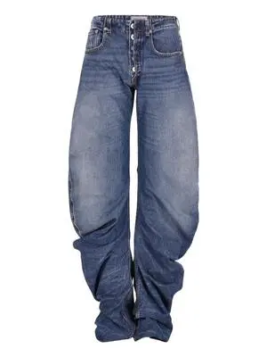 JEAN PAUL GAULTIER Cotton Jeans - Blue