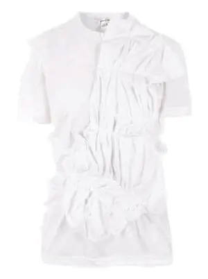 COMME DES GARÇONS Comme Des Garcons Ruched Jersey T-shirt