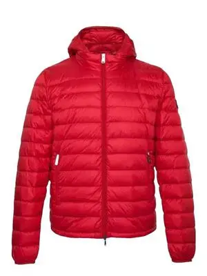 PAUL  SHARK Paul & Shark Logo Padded Hooded Down Jacket - Red