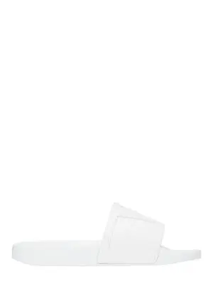 Valentino Garavani Open Toe Slip-on Sandals - White