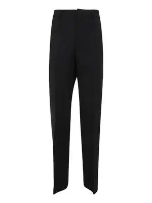 Dsquared2 Logo Plaque Tailored Trousers - Black
