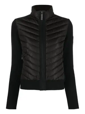Canada Goose Canada Goose Hybridge Panelled High-Neck Jacket Black