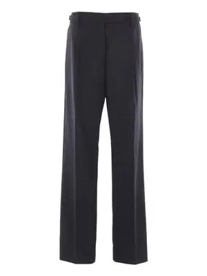 Prada Pleated Trousers - Black