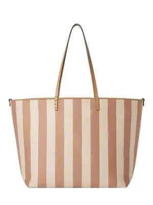 Fendi Large Tote Bag - Nude
