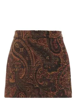 CHLOÉ Chloé Paisley Jacquard Mini Skirt