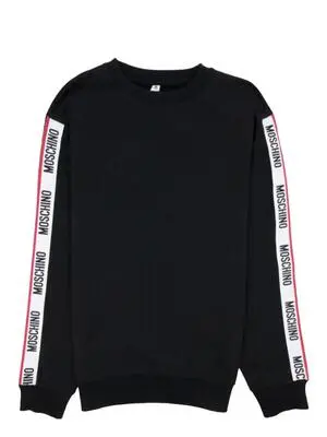 Moschino Printed Logo Sweatshirt - Black