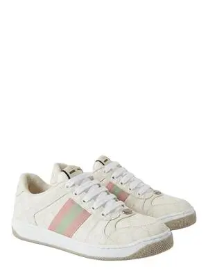 Gucci Lace-up Sneakers - White