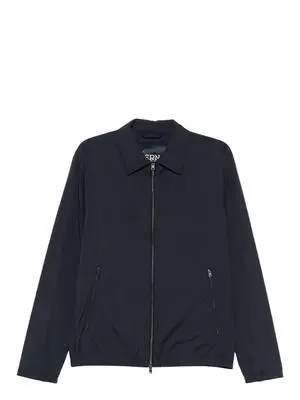 Herno Zip-up Bomber Jacket - Black