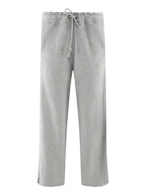 GANNI Logo Sweatpants - Grey