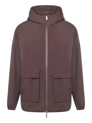 Herno Hooded Jacket - Brown