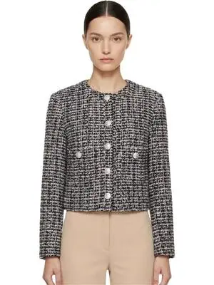 MARISSA CHIARA Long-sleeved Casual Jacket - Black